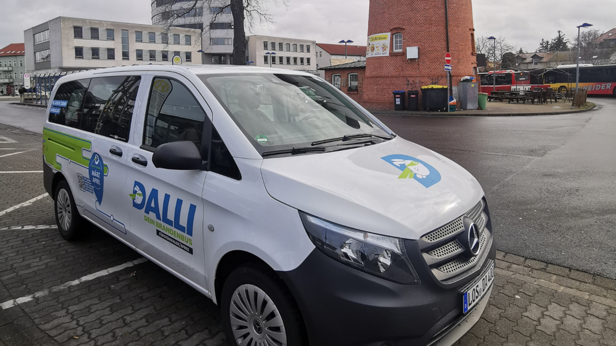 Rufbus DALLI fährt jetzt auch in Fürstenwalde | VBB
