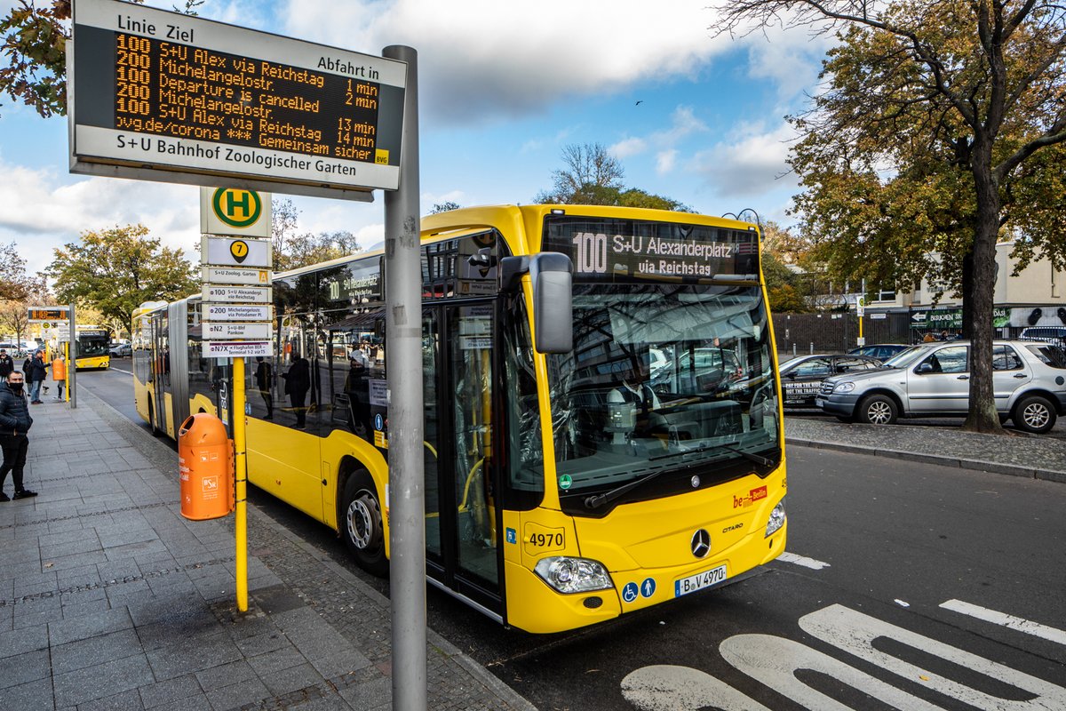 BVG-Buslinien fahren ab 7. April wieder häufiger | VBB