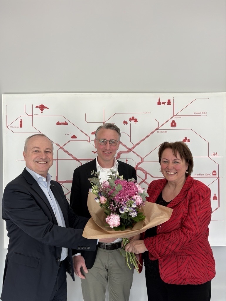 Staatssekretäre besuchen neuen VBB-Geschäftsführer | VBB